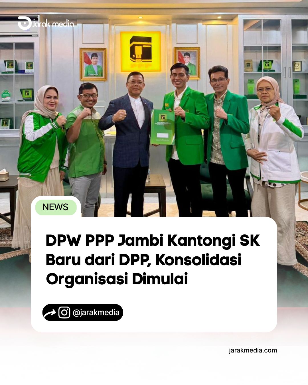DPW PPP Jambi Kantongi SK Baru dari DPP, Konsolidasi Organisasi Dimulai ...